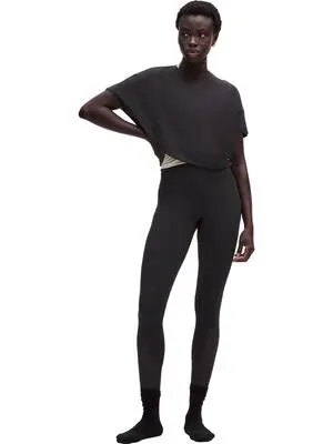 Lululemon Nulu And Mesh No-line High-rise Studio Tight 25 - Black