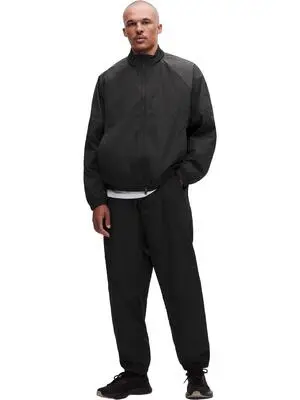 Lululemon Nylon Relaxed Track Pant - Black/graphite Grey