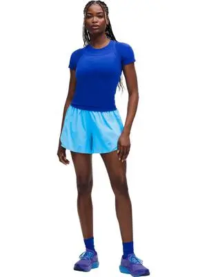 Lululemon Lululemon Shake It Out High-Rise Running Shorts Ocean Wave