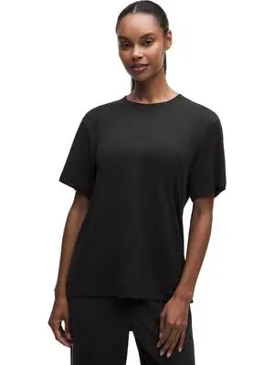 Lululemon Swiftly Relaxed Short-sleeve Shirt - Black