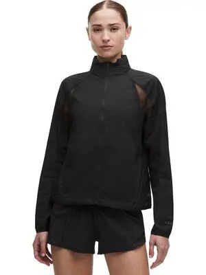 Lululemon Ventilated Packable Running Jacket - Black
