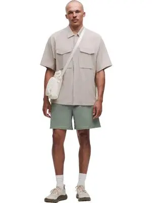Lululemon Uv-protective Relaxed Fit Hiking Shorts - Willow Leaf