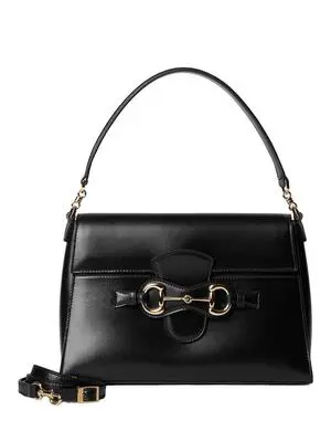 Gucci Horsebit Duomo Top Handle Bag - Black