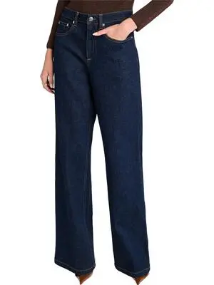 SEROYA Janie Mid Rise Jean - Atlantic