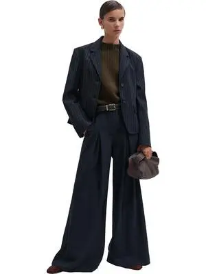 ME+EM ME+EM Very Wide-Leg Tailored Trousers