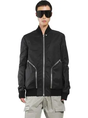 Rick Owens Tower Heizer Flight Jacket - Black