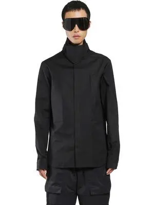 RICK OWENS Tower Outershirt In Heavy Poplin