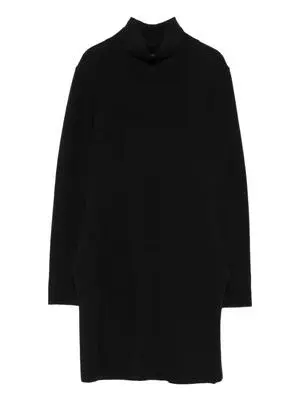 ANTONINO VALENTI Fine Knit Roll Neck Sweater - Black