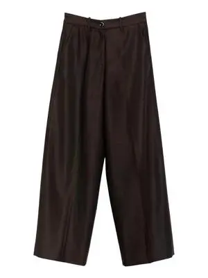 NINE:INTHE:MORNING Nancy Belt-loops Pants - Brown
