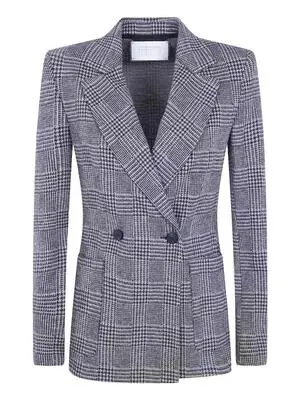 Harris Wharf London Double-breasted Blazer - Neutrals