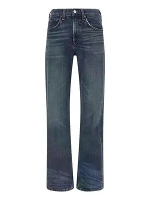 AGOLDE Kick Boot Jeans - Blue