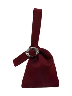 Toga Concho Knit Tote Bag - Red