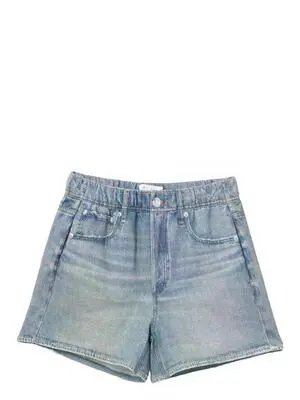 Rag & Bone Miramar Terry Walking Shorts - Blue