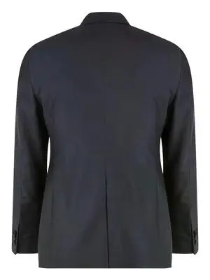 Tagliatore Satin-trim Three-piece Tuxedo Suit - Blue