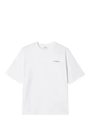Off-White Arrows Logo-print T-shirt - White