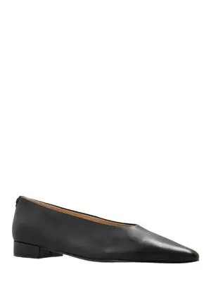 Furla Dora Pointed-toe Ballet Flats - Black