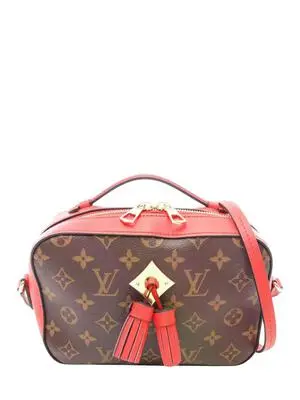LOUIS VUITTON 2018 Monogram Saintonge Satchel - Brown