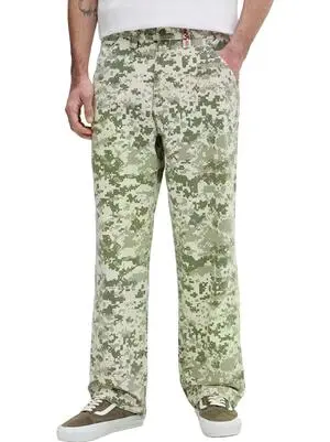 VANS Premium Chore Canvas Pants Digital Camo - Neutrals