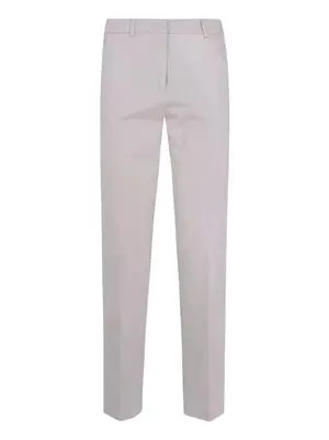 Peserico Tailored Straight-leg Trousers - Neutrals
