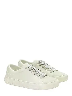 FERRAGAMO Leather Sneakers - Neutrals