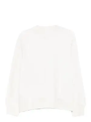 Sacai Crew Neck Sweater - Neutrals