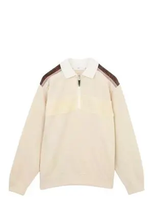 TOGA Panelled Zip-up T-shirt