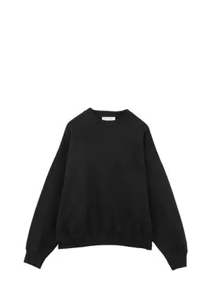 ESSENTIALS Classic Crewneck Sweatshirt - Black