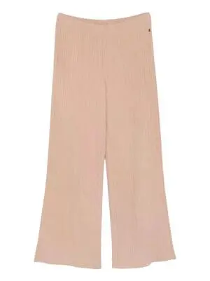 MARCCAIN Ribbed Knit Trousers - Neutrals