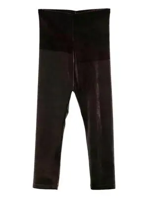 Andamane New Holly Velvet Cropped Trousers - Brown