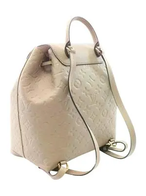 LOUIS VUITTON Monogram Empreinte Montsouris Pm Backpack - Neutrals