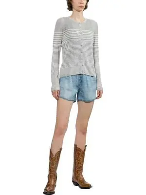 RAG & BONE Rag & Bone Faded Effect Shorts