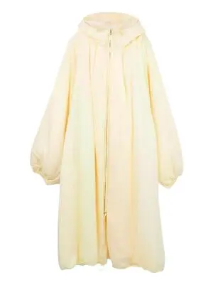 ENFOLD Enföld Hooded Balloon-Sleeve Coat