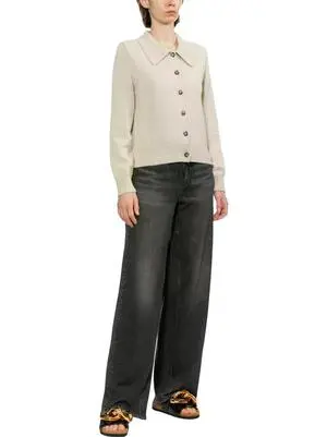 A.p.c. Collared Button-up Cardigan - Neutrals