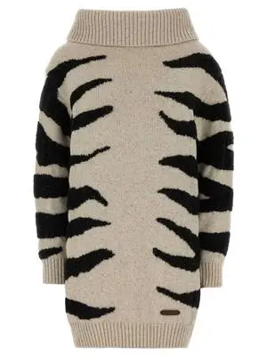 Moschino Sweater Dress - Brown