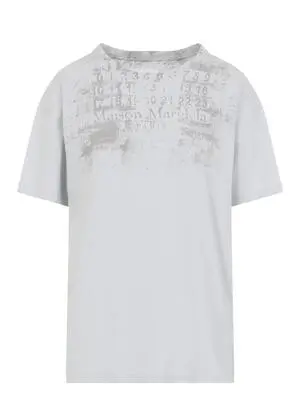 MAISON MARGIELA MAISON MARGIELA Graphic Print T-Shirt Gray