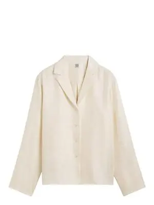 TOTEME Silk Shirt - Cream