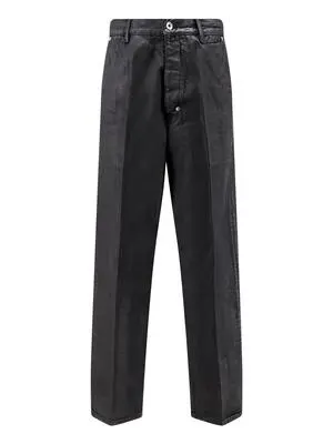 Rick Owens Joris Black Denim Jeans - Multicolor