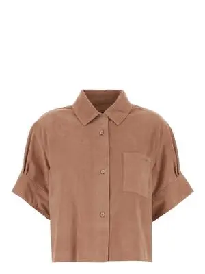 LOEWE LOEWE Suede Shirt