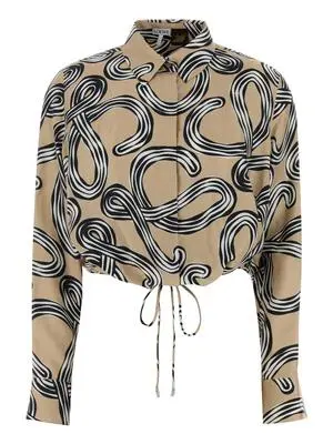 Loewe Printed Silk Shirt - Multicolor