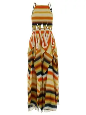 Loewe Printed Crepe Dress - Multicolor