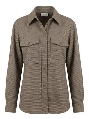 P.a.r.o.s.h Printed Polyester Shirt - Multicolor