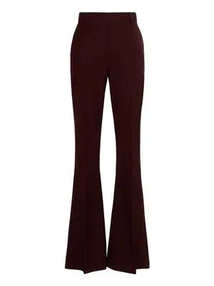Sportmax Wool Flare Pants - Multicolor