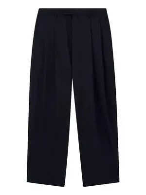 Giorgio Armani Wool Tailored Trousers - Multicolor