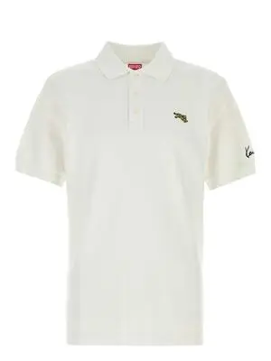 Kenzo Piquet Polo Shirt - White