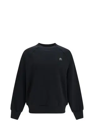Moose Knuckles Yul Crewneck Sweatshirt - Black
