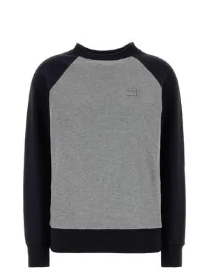 Miu Miu Grey Cotton Sweatshirt - Gray