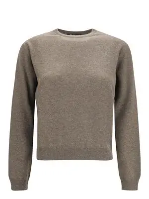 Loro Piana Baby Cashmere Crewneck Sweater - Brown