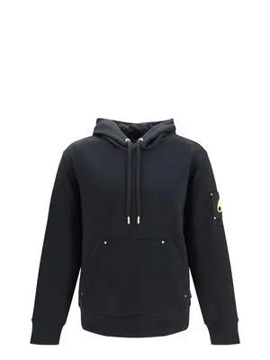 Moose Knuckles Gold Series Zip Up Hoodie - Black