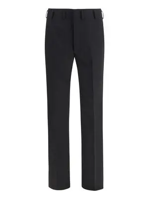 Prada Tailored Wide-leg Trousers - Black