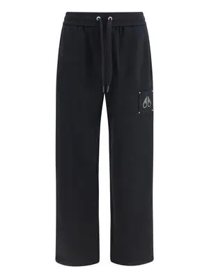 Moose Knuckles Hartsfield Straight Leg Trousers - Black
